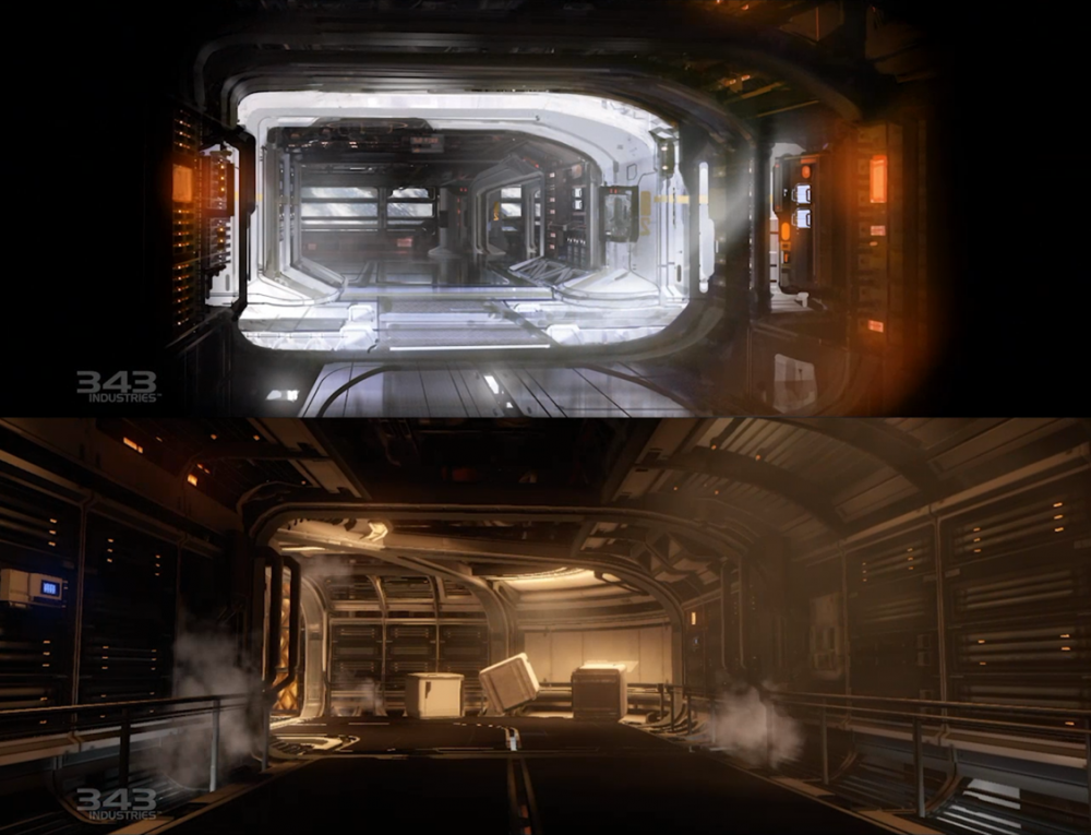 Halo 4 - Concept vs Finished Product - Halo Diehards